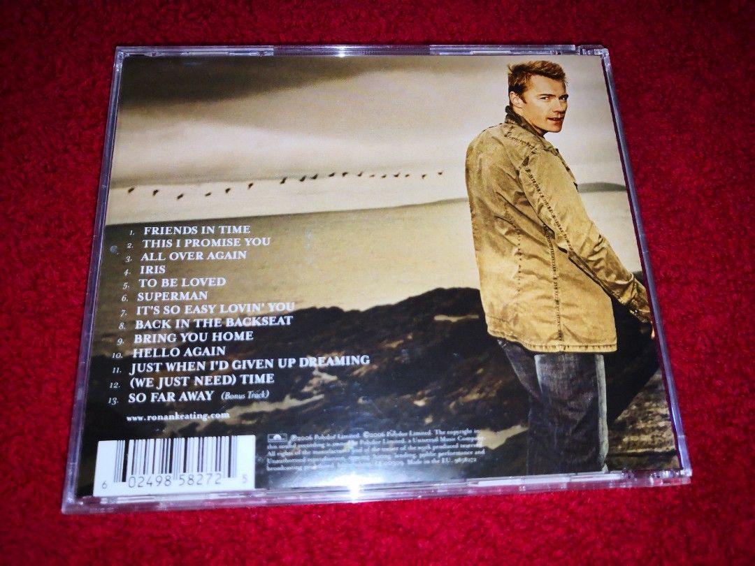 Ronan Keating Turn It On, Destination, Bring You Home, Ronan CD ...