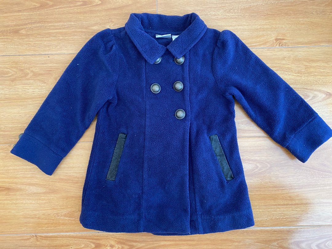 Royal Blue Winter Coat for Toddler Girl, Babies & Kids, Babies & Kids ...