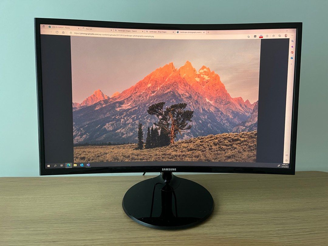 Samsung 27 inch curved monitor, Computers & Tech, Parts & Accessories ...