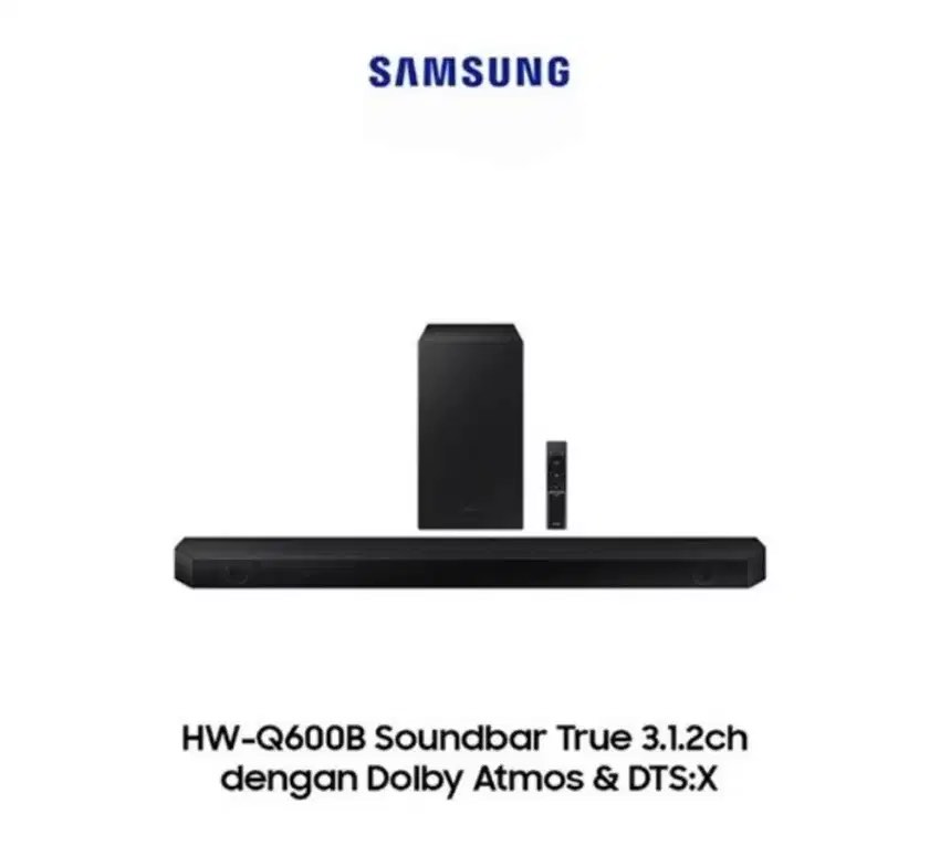 SAMSUNG 3.1.2ch SOUND BAR HW-Q600B, Audio, Soundbars, Speakers ...