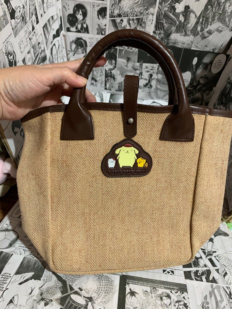 Sanrio: Pompompurin Bag ganda, Women's Fashion, Bags & Wallets, Tote ...