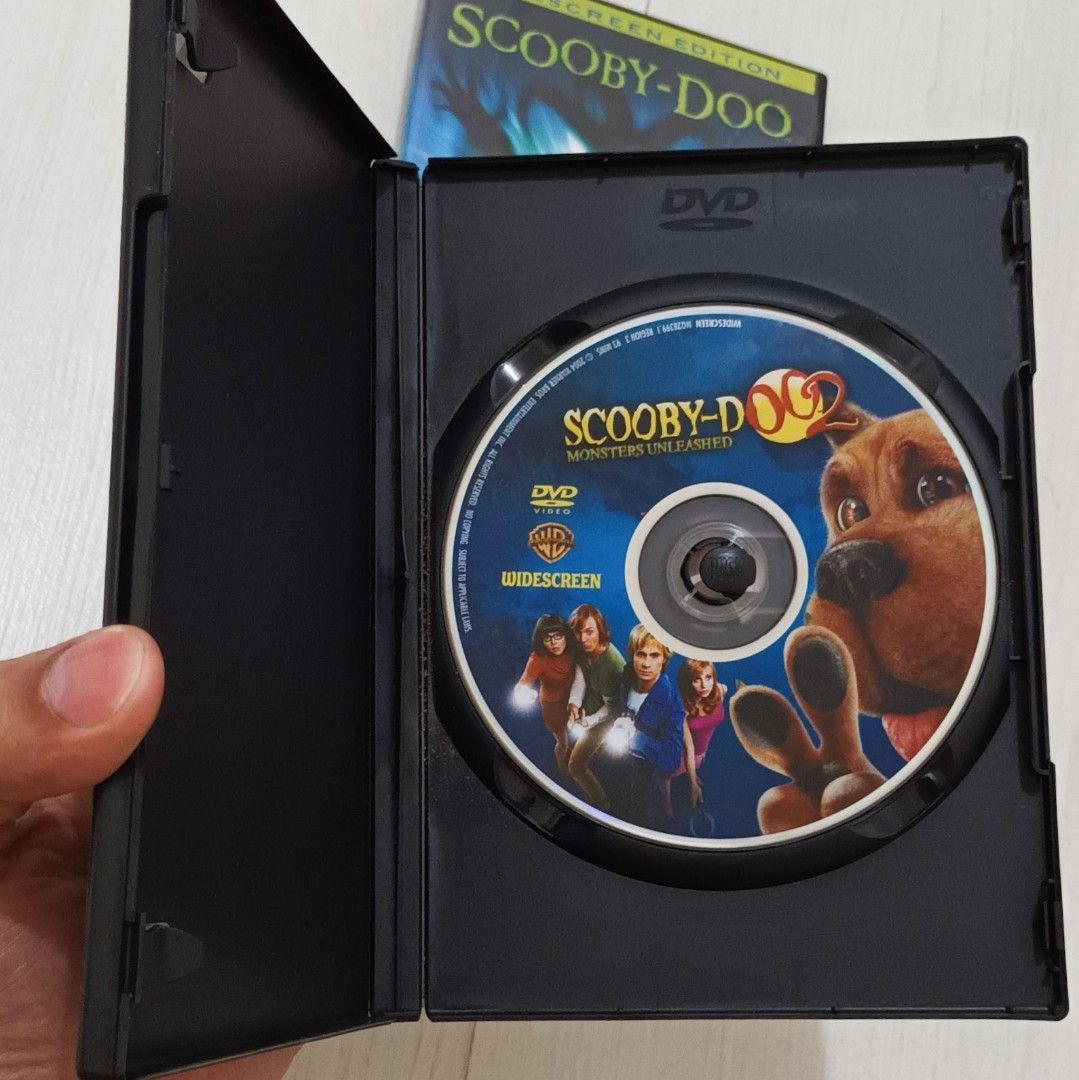 SCOOBY DOO 1 DELUXE DVD & SCOOBY DOO 2 - MONSTERS UNLEASHED + FREE ...