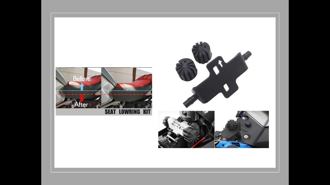 Seat Lowering Kit 10mm for BMW R1200GS R1250GS ADV LC R1200RT ...