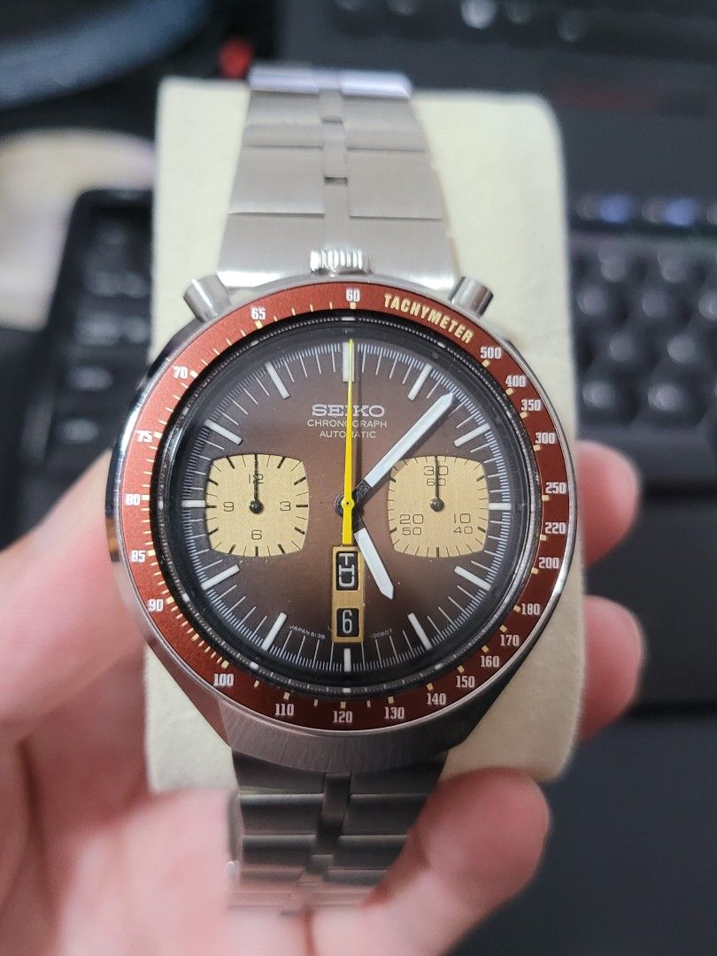 Seiko Bullhead "Speed timer" Automatic Chronograph, Luxury, Watches on ...