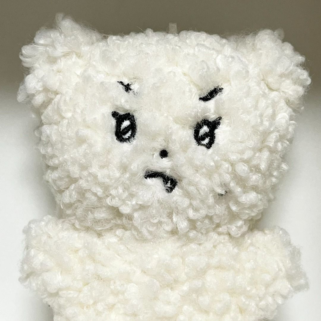 Seventeen SVT Mingyu Babtongi 10cm White Rice Bear Doll by @babtongi ...