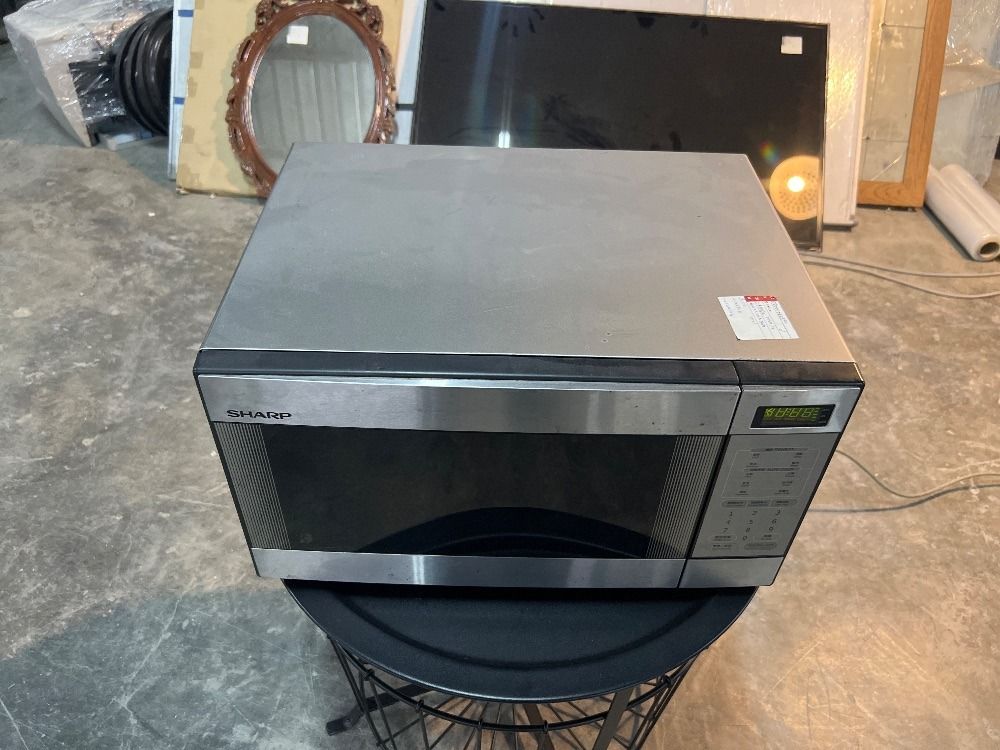 SHARP Microwave Oven Model R-398F(S) / Model Ketuhar Mikro SHARP R-398F ...