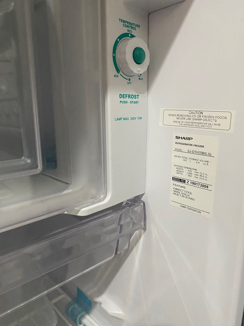 Sharp Ref, TV & Home Appliances, Kitchen Appliances, Refrigerators and ...