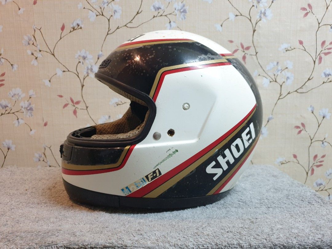 Shoei Wayne Rainey Vintage Helmet, Motorbikes, Motorbike Parts ...