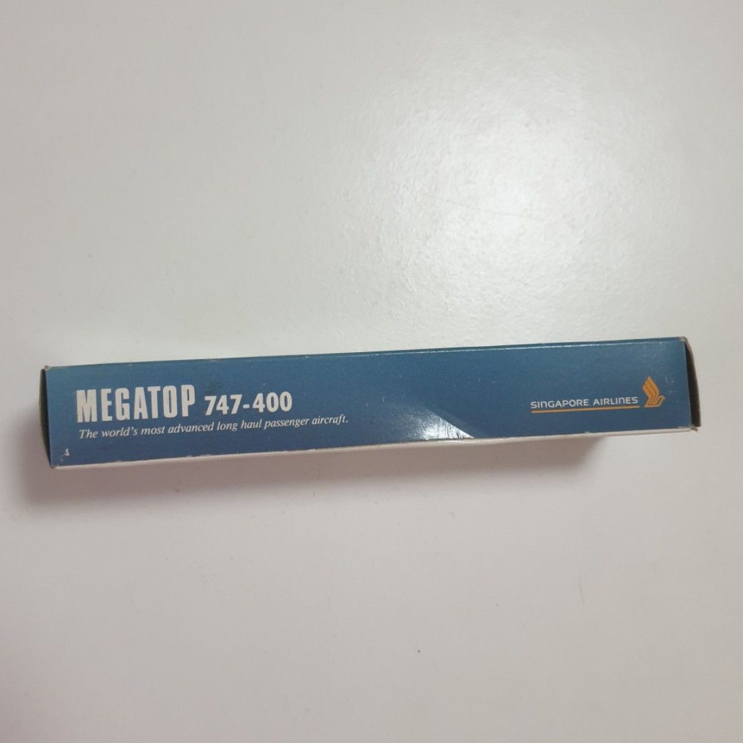 Singapore Airlines Megatop 747-400 Plane Model Boeing 747 1/425 Scale ...