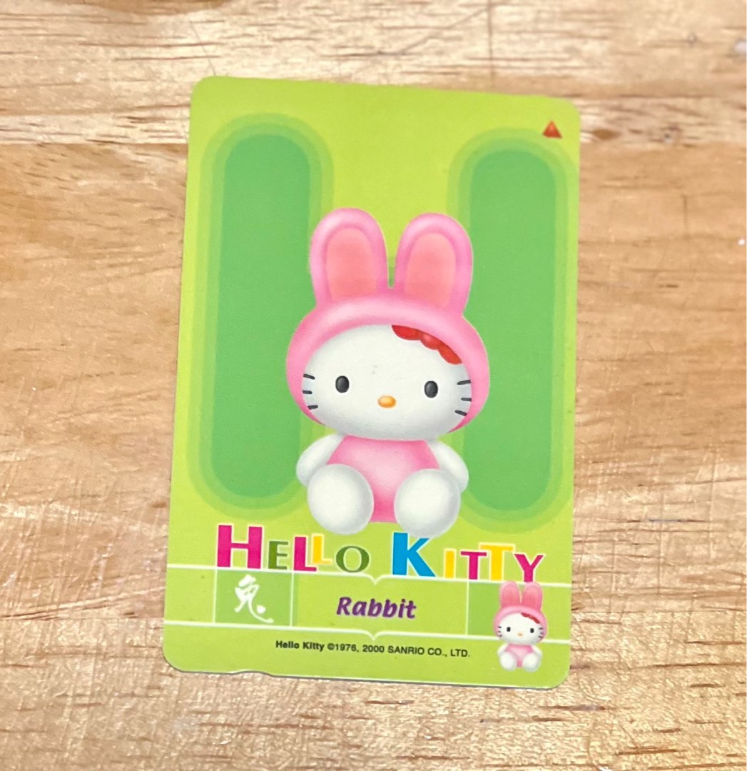Singapore Telecom Used Phonecard - Hello Kitty Rabbit, Hobbies & Toys ...