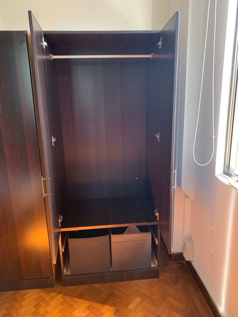 Single wardrobe, Furniture & Home Living, Furniture, Shelves, Cabinets ...