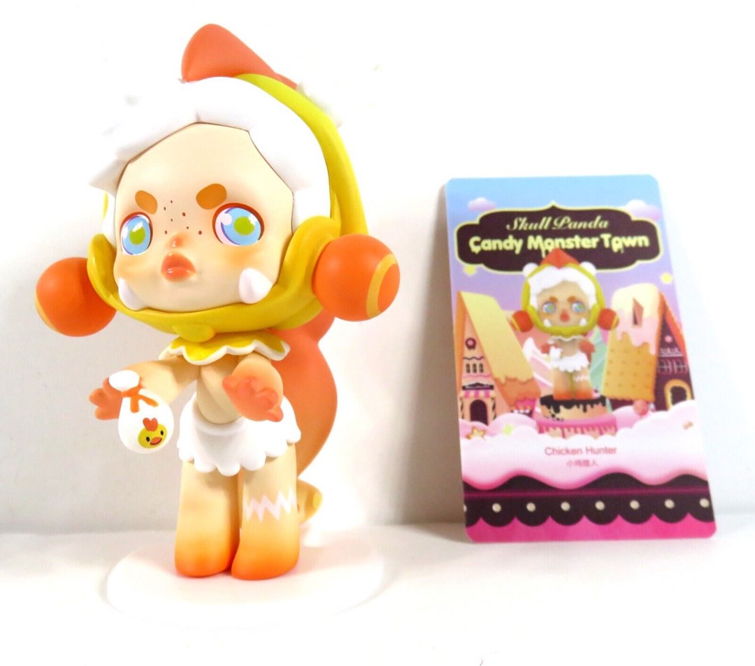 Popmart Skullpanda Chicken Hunter Candy Monster Town, Hobbies & Toys ...