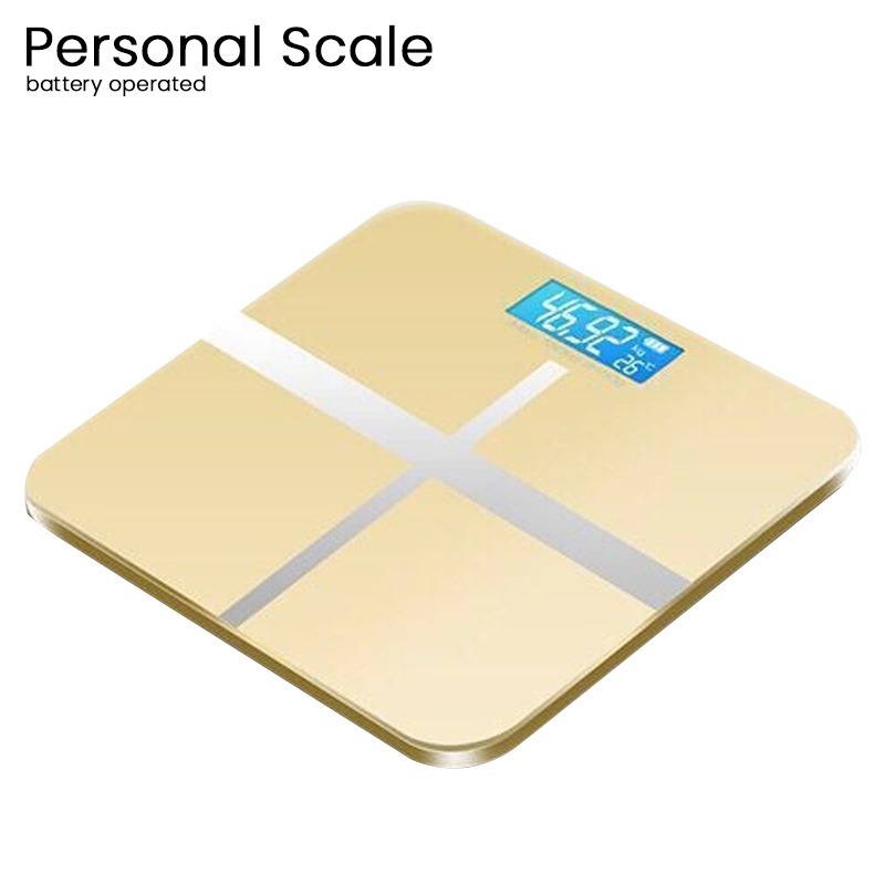 Slim Cross Design Personal Body Scale LCD Digital Weighing Scale 2017B ...