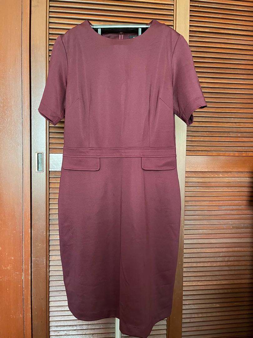 Smart Vintage Look Office Dress, Women's Fashion, Dresses & Sets ...