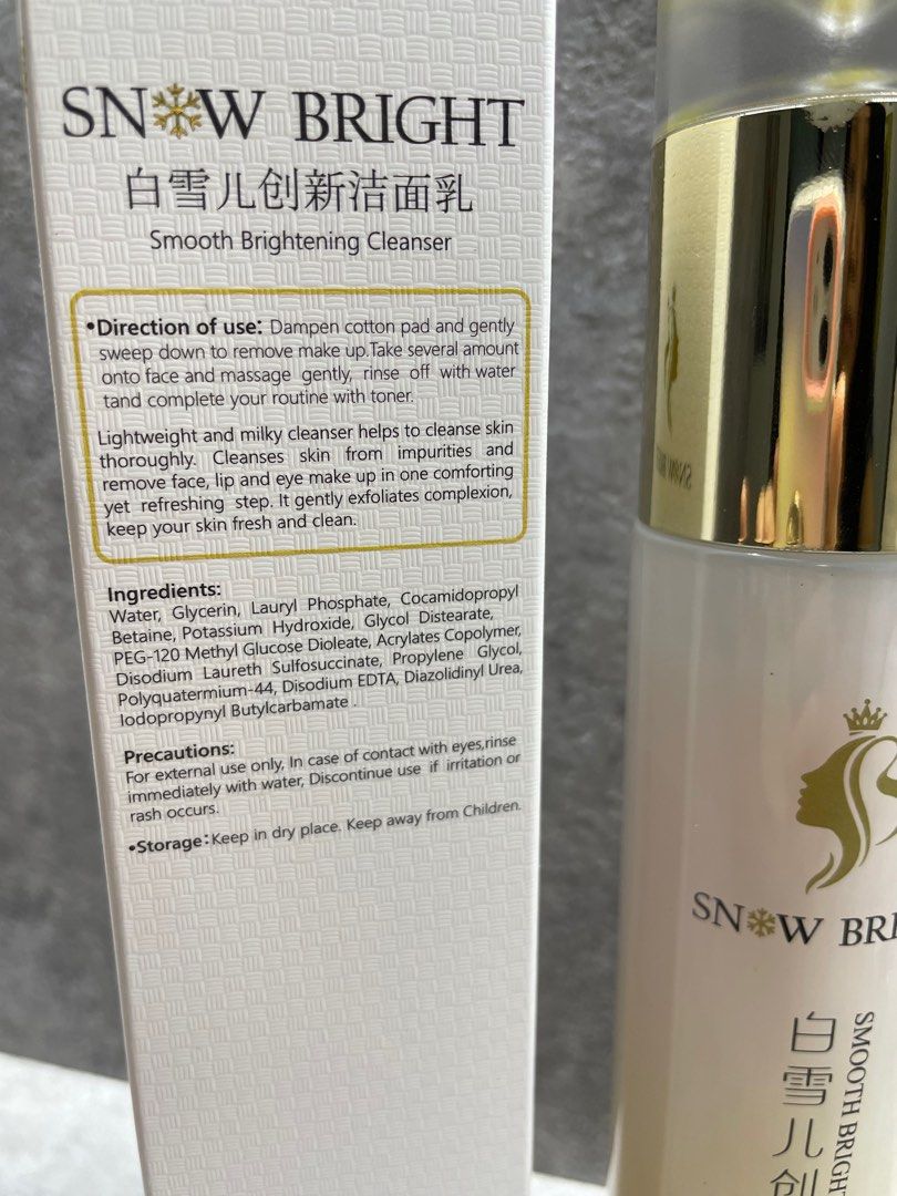 Snow Bright 3-in-1 set, Beauty & Personal Care, Face, Face Care on ...