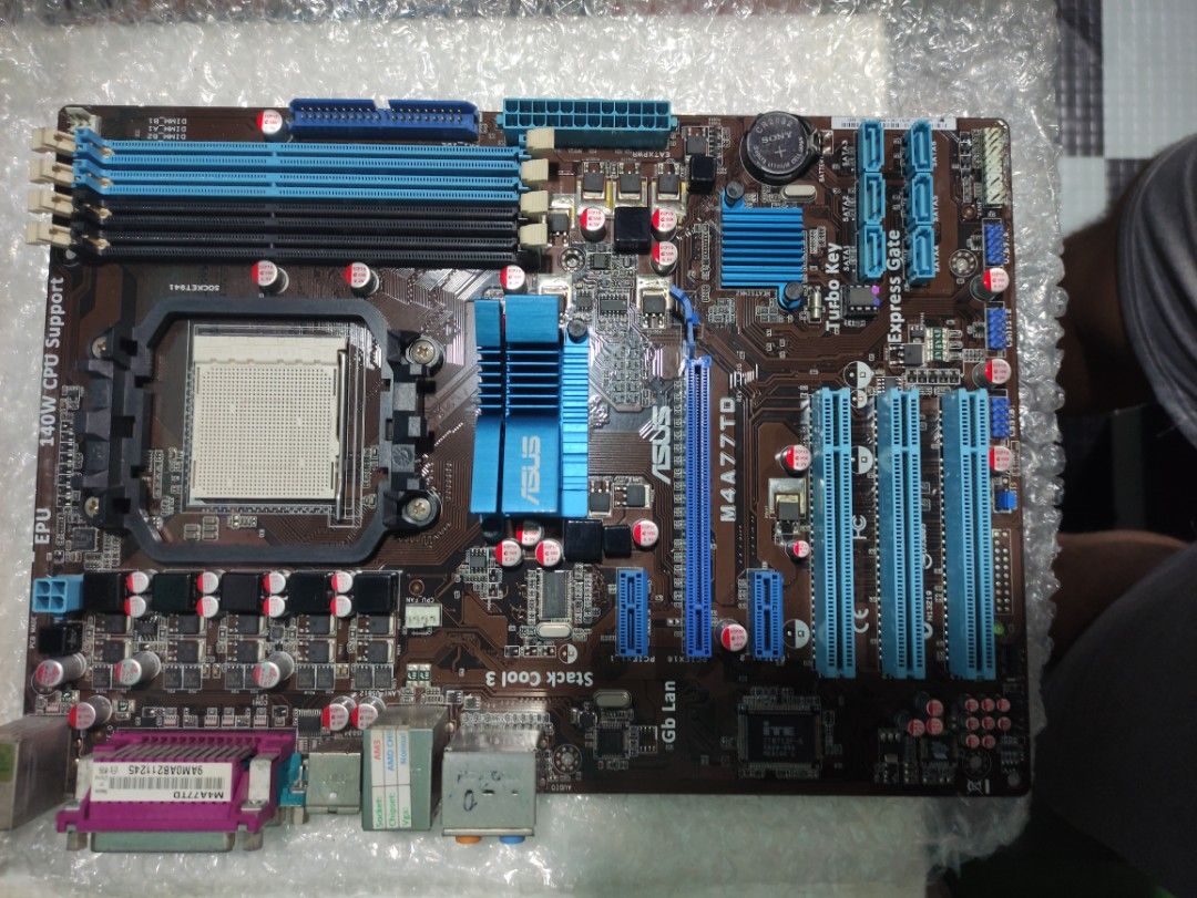 SOLID AM3 MotherBoard 4 slot ram, Computers & Tech, Parts & Accessories ...