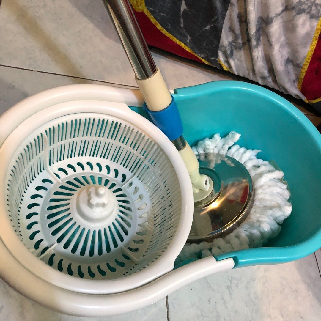 Spin Mop Set With Free 2 Mop Head Furniture And Home Living Home Improvement And Organization