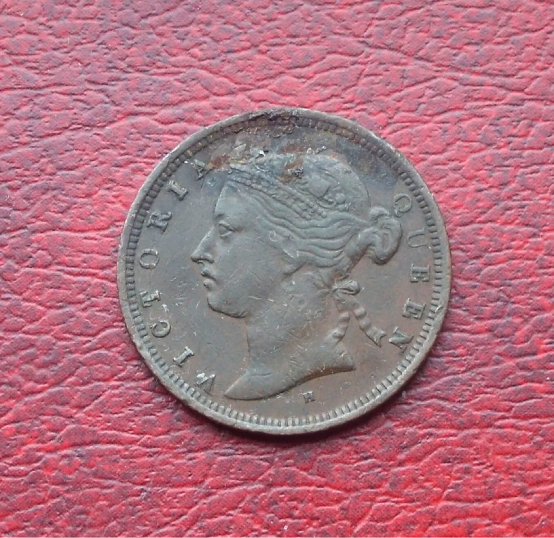 Straits Settlement 1872 1/2c, Hobbies & Toys, Memorabilia ...