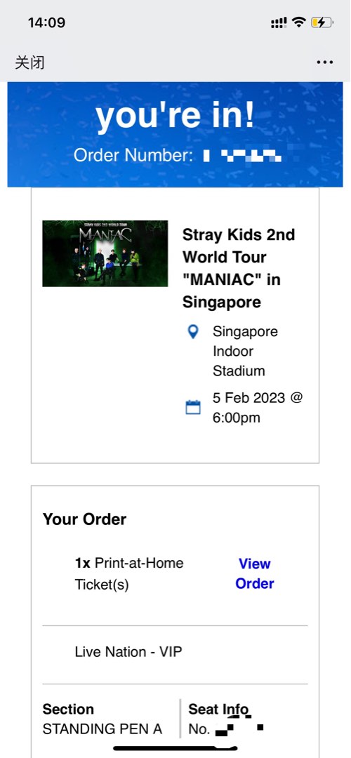 Straykids SKZ Singpapore Vip pen a, Tickets & Vouchers, Event Tickets ...