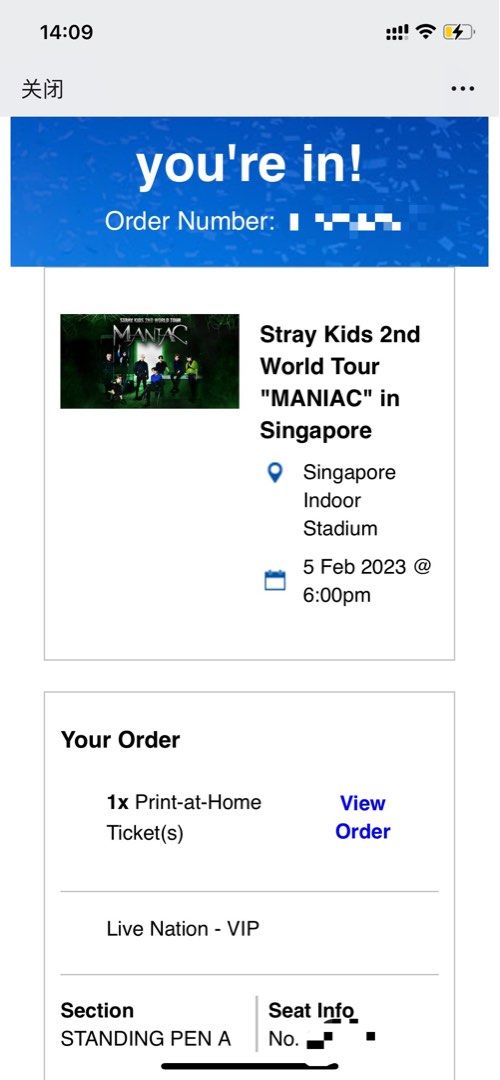 Straykids SKZ Singpapore Vip pen a, Tickets & Vouchers, Event Tickets ...