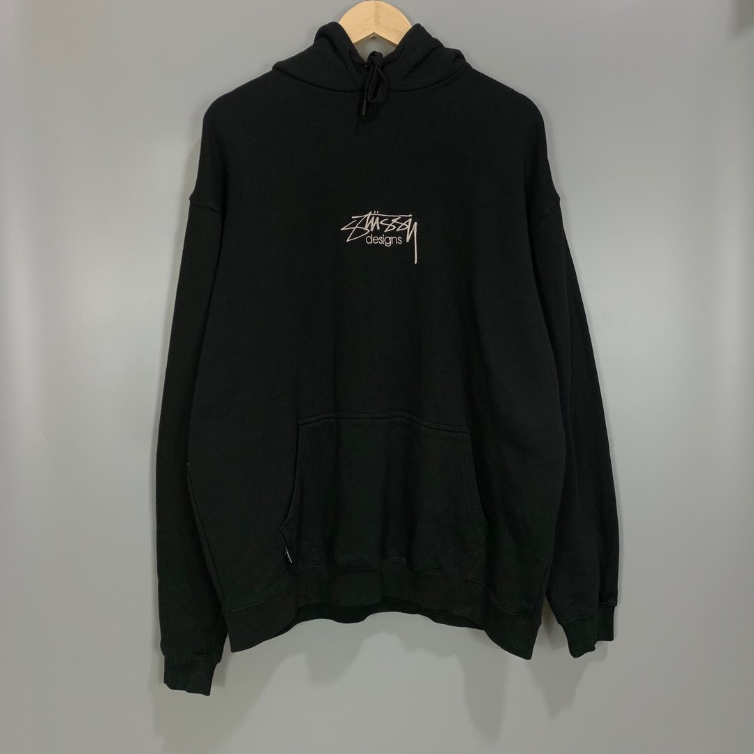 Stussy Design Hoodie, Men's Fashion, Tops & Sets, Hoodies on Carousell