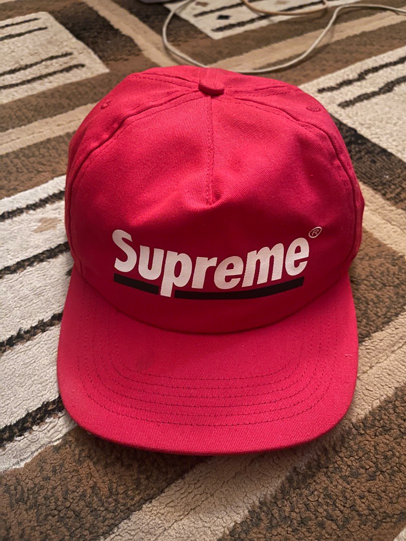 SUPREME UNDERLINE, Men's Fashion, Watches & Accessories, Cap & Hats on ...