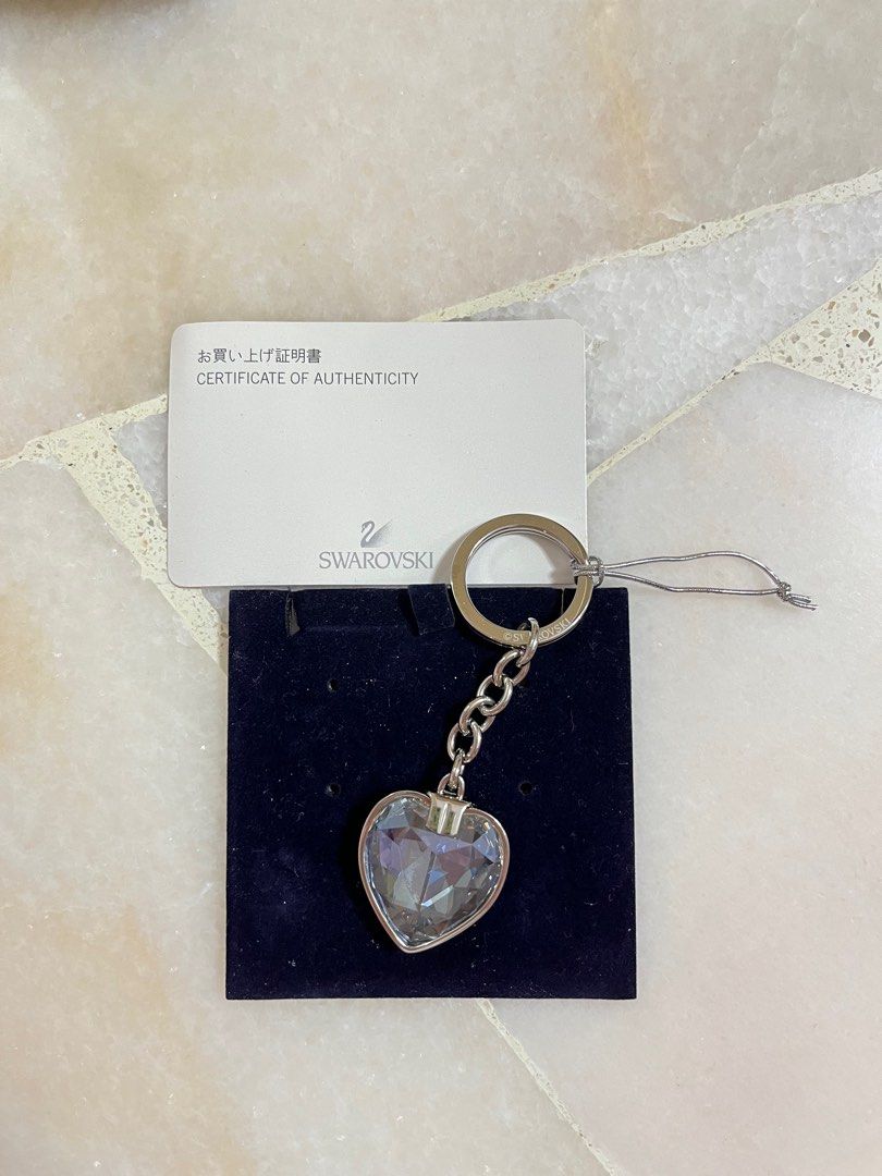 Swarovski Crystal Keychain, Luxury, Accessories on Carousell