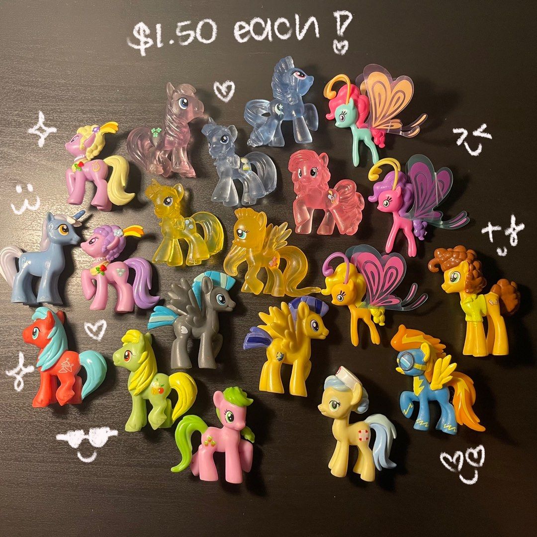 swipe!! authentic mlp my little pony blindbag mini figurines clearance ...