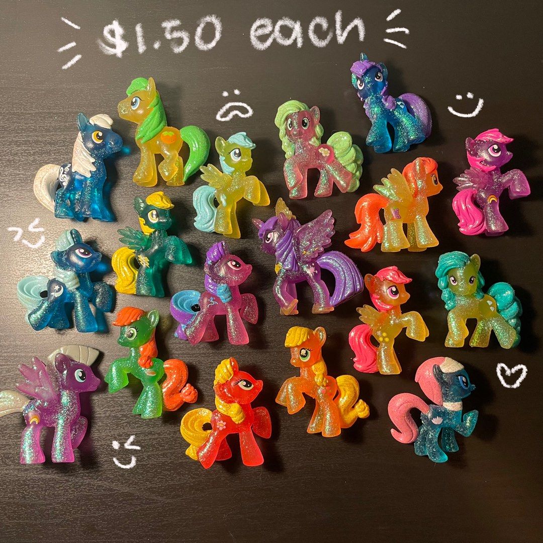 swipe!! authentic mlp my little pony blindbag mini figurines clearance ...