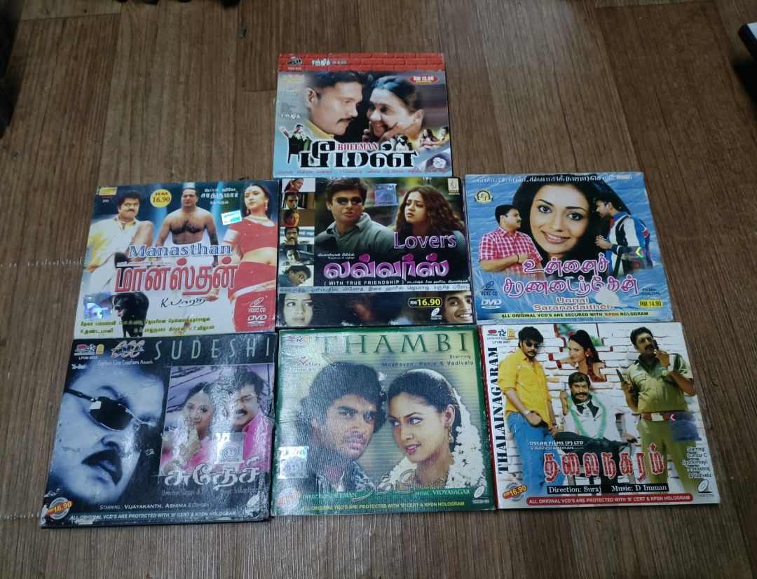 Tamil Movie VCD.., Hobbies & Toys, Music & Media, CDs & DVDs on Carousell