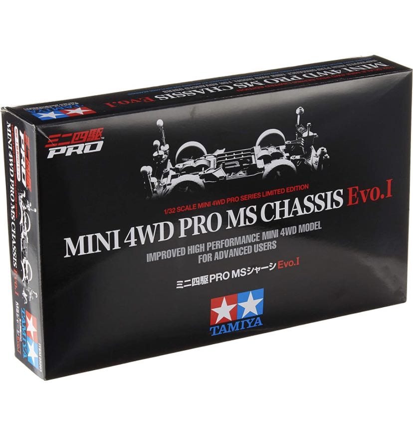 Tamiya Pro MS chassis evo 1 mini 4wd, Hobbies & Toys, Toys & Games on ...