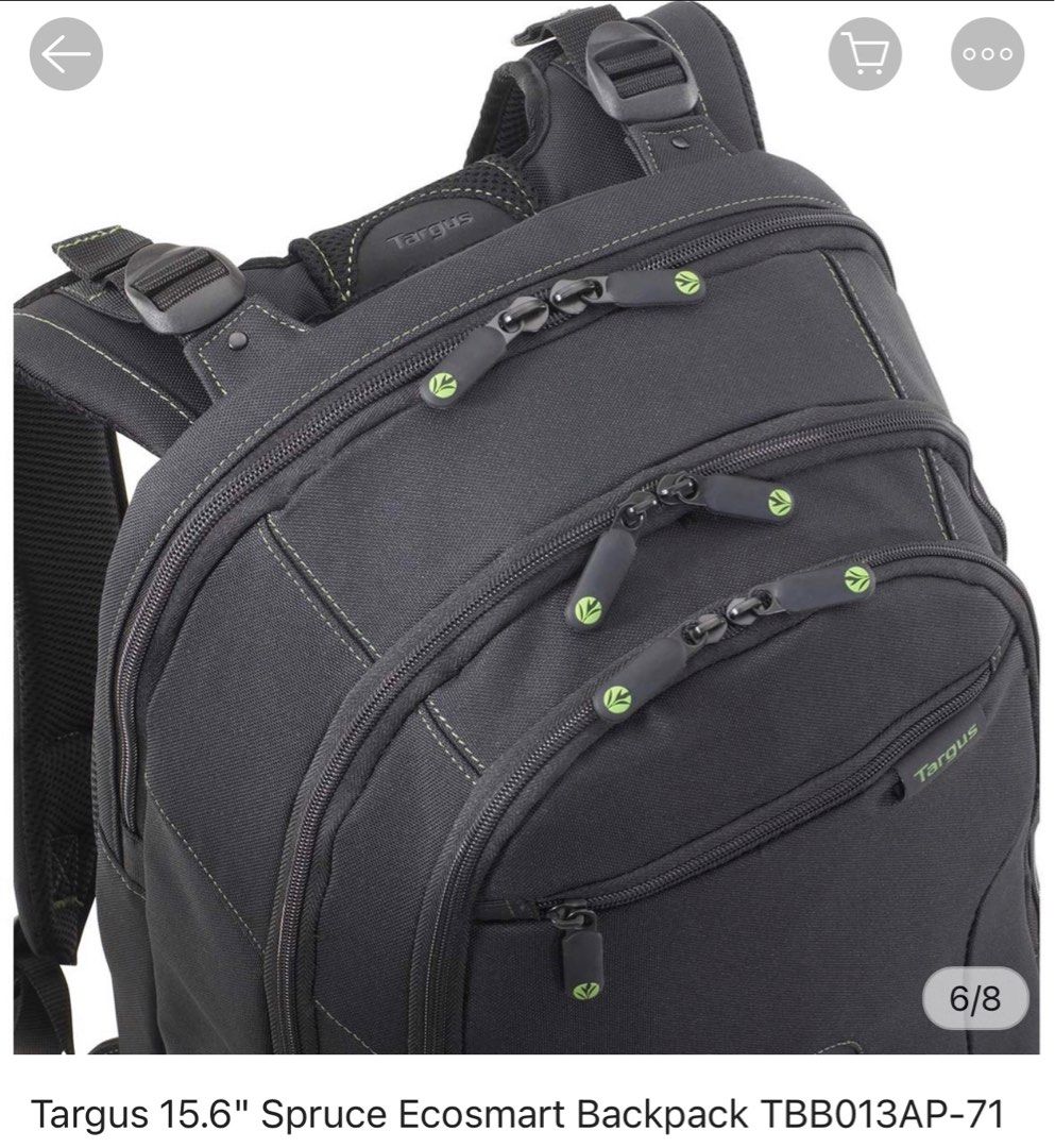 Targus 15.6 inch Spruce EcoSmart Backpack, Men's Fashion, Bags ...