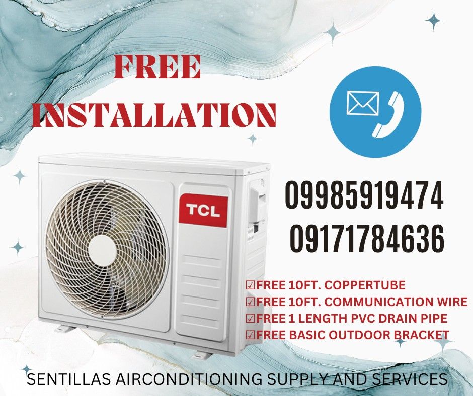 Tcl Titan Gold Split Type Aircon Inverter Tv And Home Appliances Air