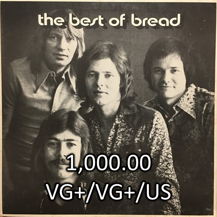 The Best of Bread - LP Plaka Vinyl, Hobbies & Toys, Music & Media ...
