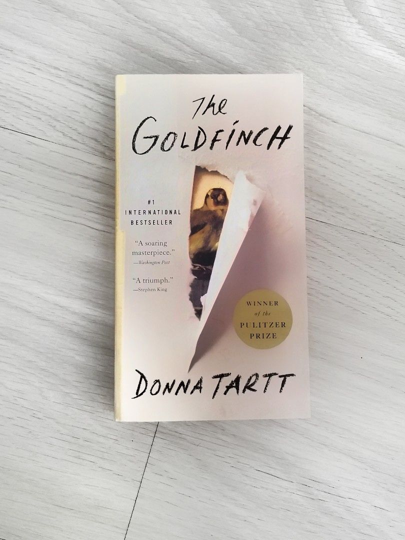The Goldfinch Book by Donna tartt, Hobbies & Toys, Books & Magazines ...