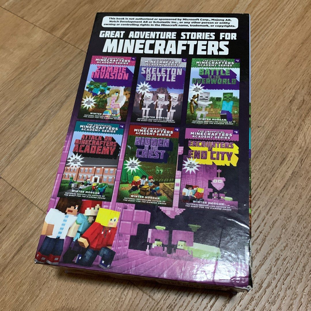 The Unofficial Minecrafters Academy Box Set for young Minecraft loving ...