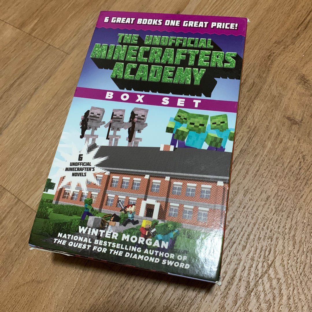 The Unofficial Minecrafters Academy Box Set for young Minecraft loving ...