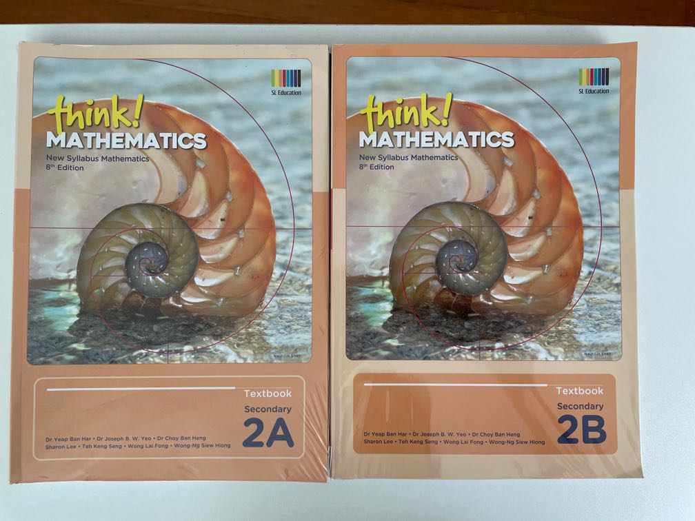 Think Mathematics 2A and 2B, Hobbies & Toys, Books & Magazines ...