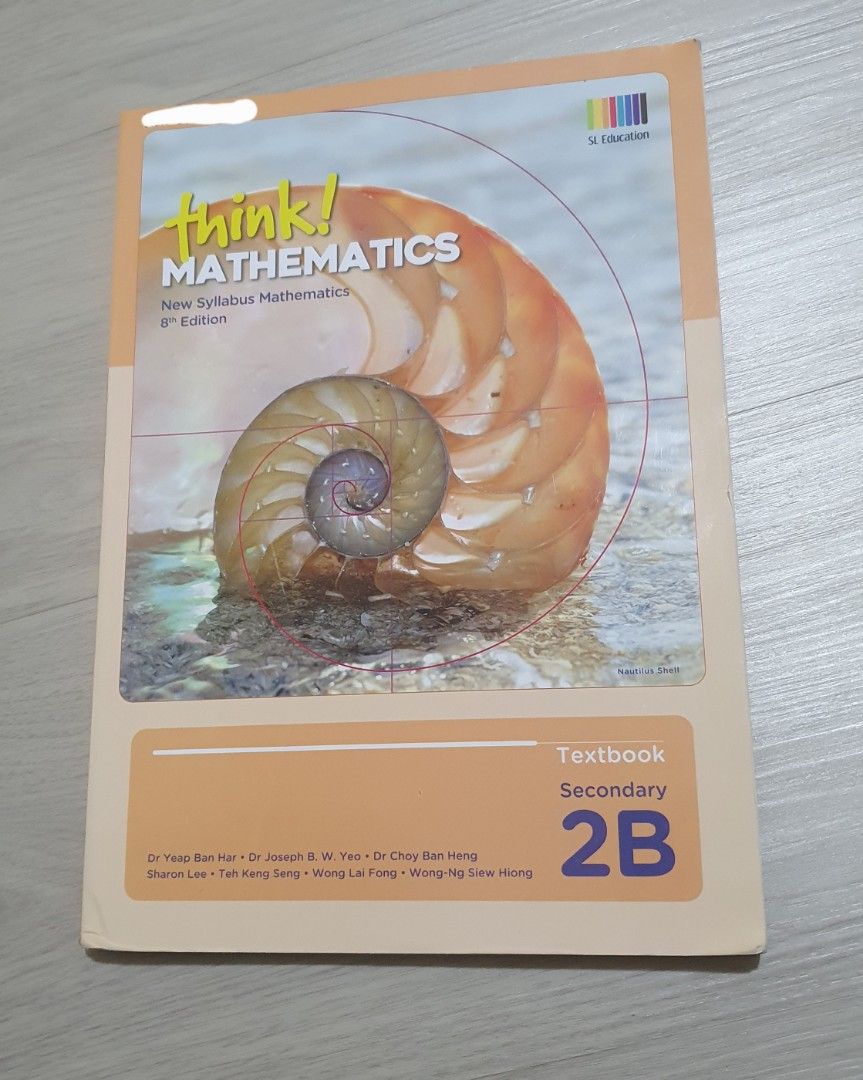 Think! Mathematics Textbook 2A & 2B, Hobbies & Toys, Books & Magazines ...