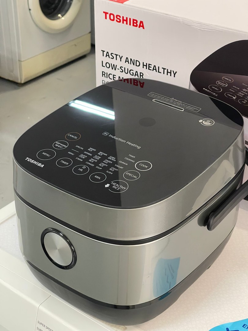 TOSHIBA RC-18ISPS LOW GI IH RICE COOKER (1.8L), TV & Home Appliances ...