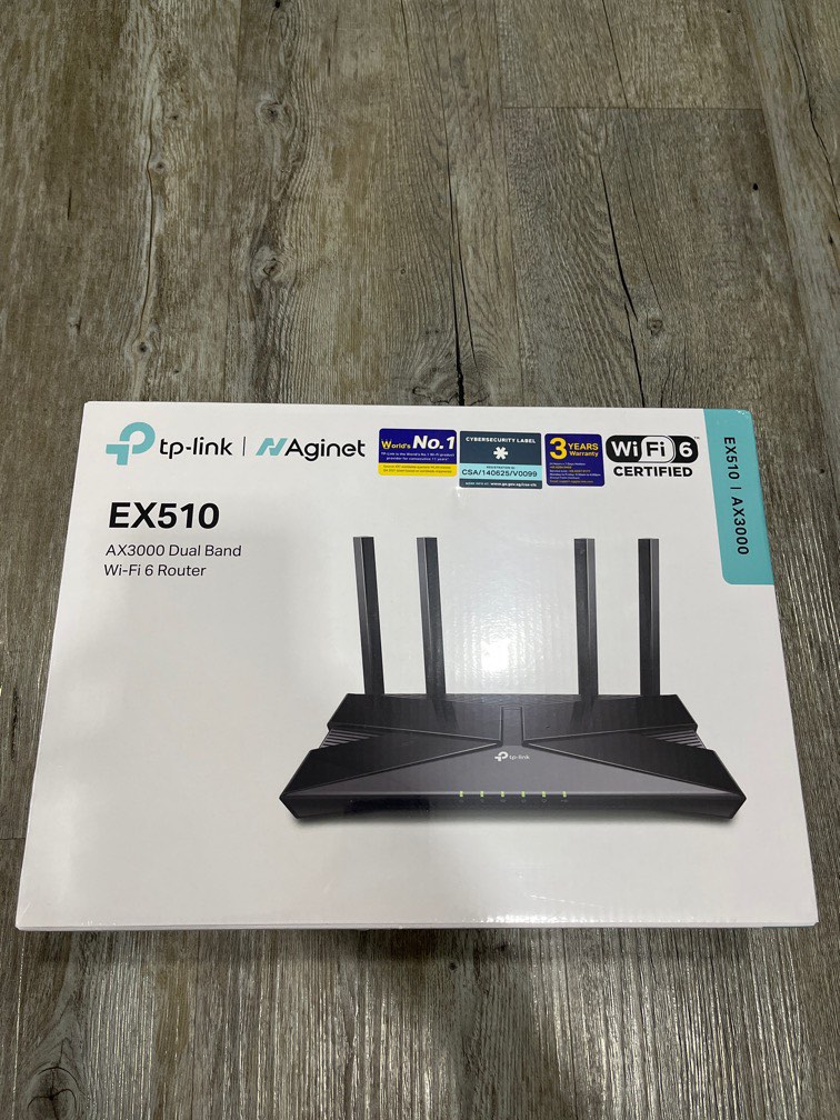 TP-Link EX510 AX3000 Dual Band Wi-Fi 6 Router, Computers & Tech, Parts ...