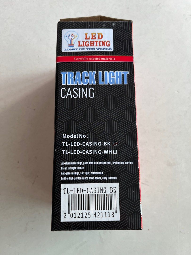 Track light casing and bulb, Furniture & Home Living, Lighting & Fans ...