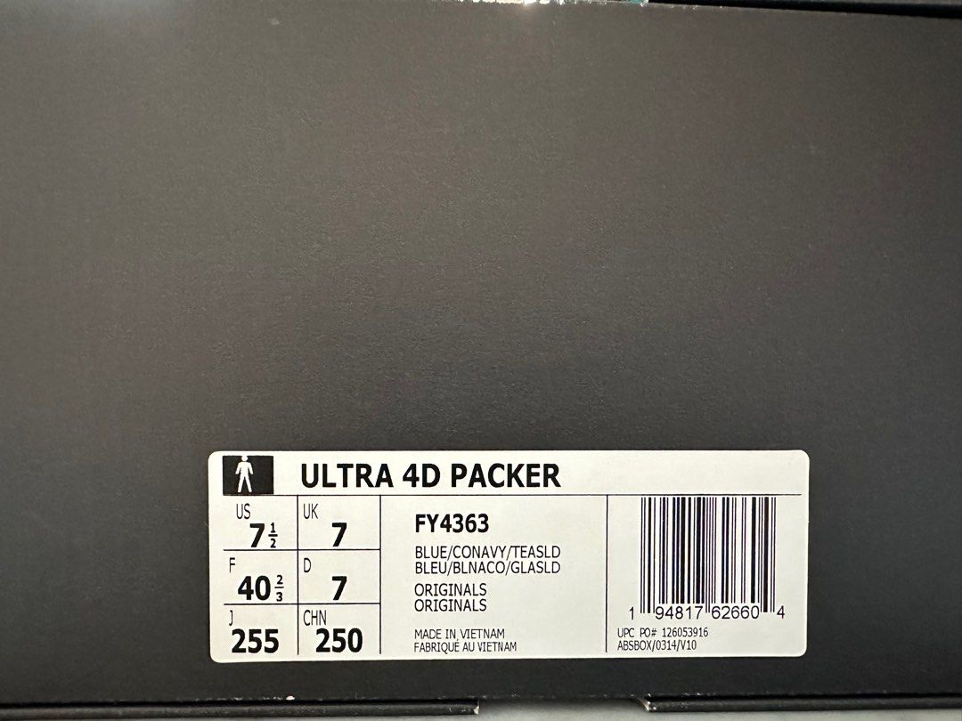 Ultra 4D Packer, Men's Fashion, Footwear, Sneakers on Carousell