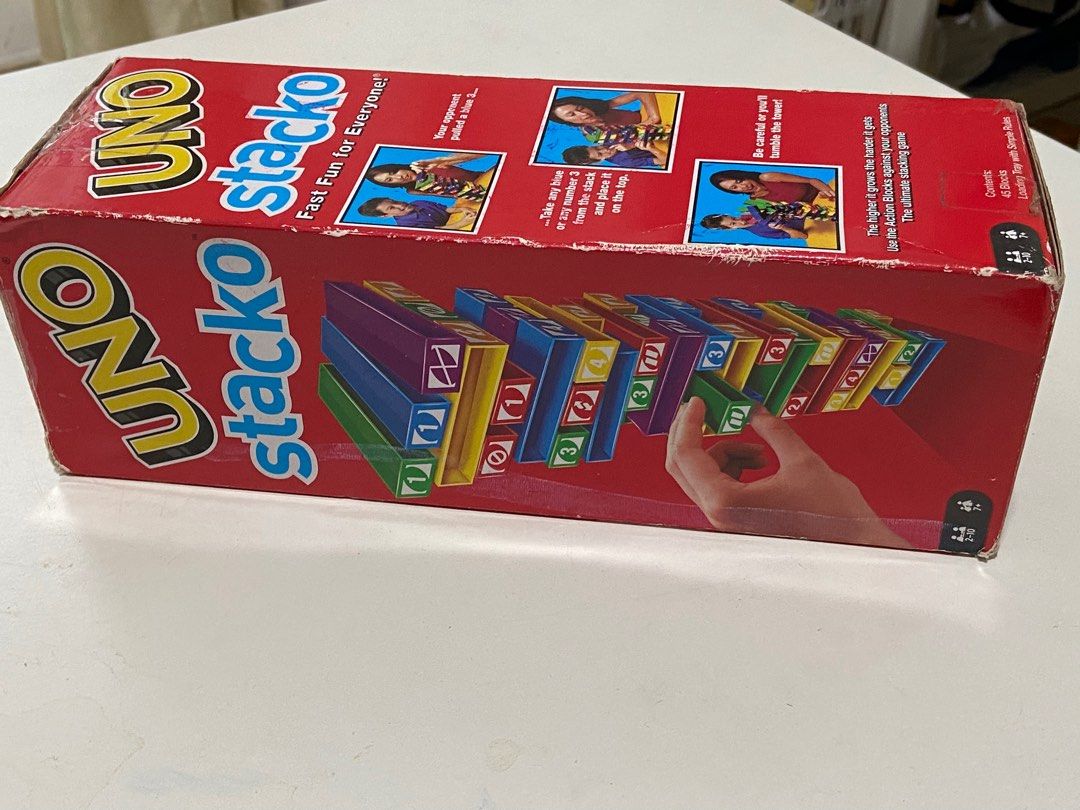 Uno Stacko, Hobbies & Toys, Toys & Games on Carousell