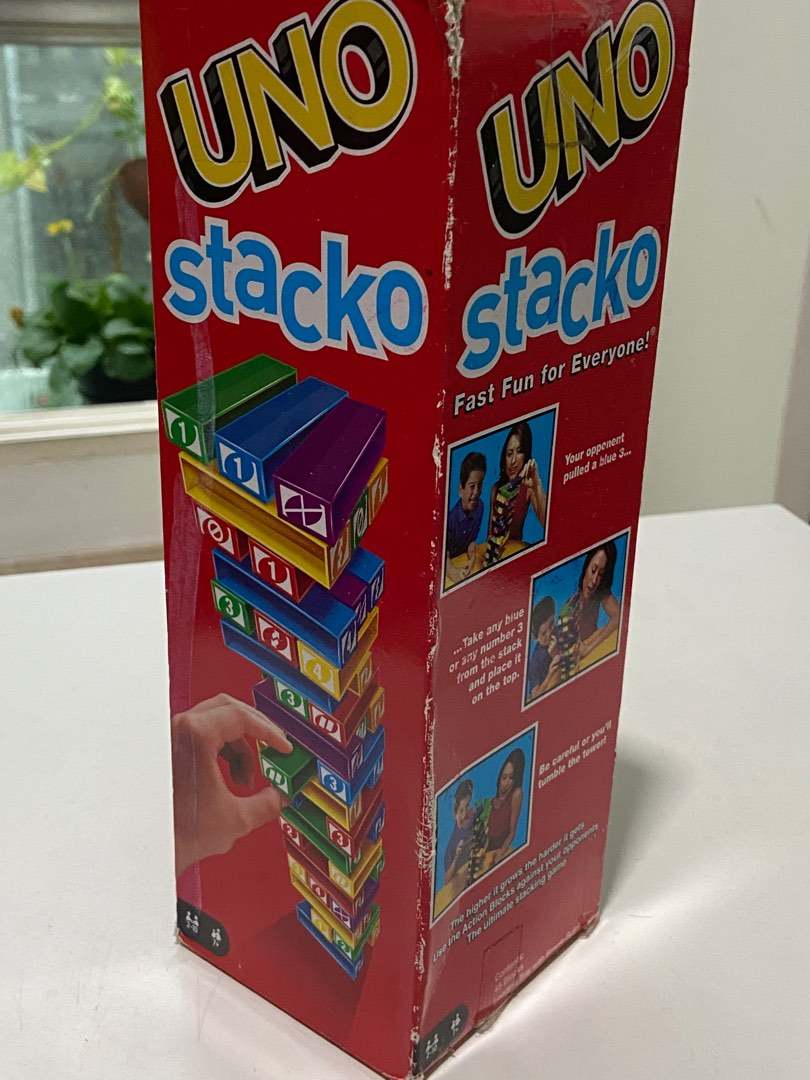 Uno Stacko, Hobbies & Toys, Toys & Games on Carousell