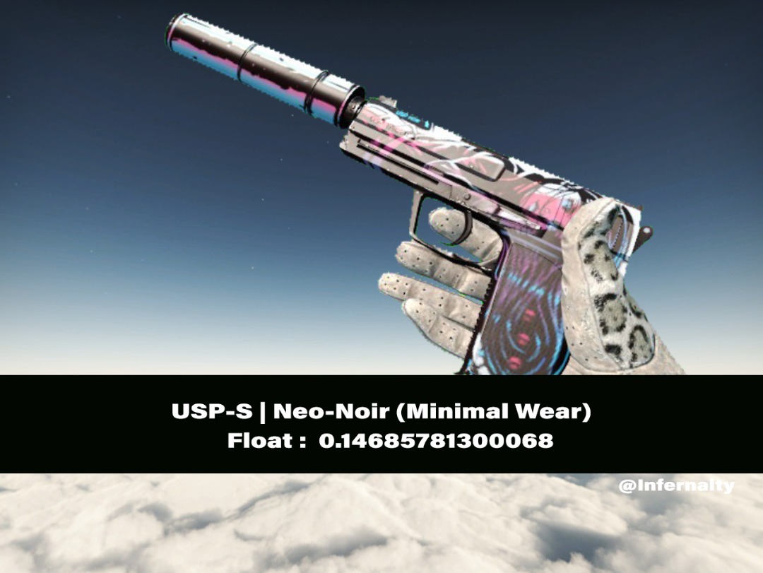 USP-S Neo Noir MW CSGO SKINS KNIVES, Video Gaming, Gaming Accessories ...