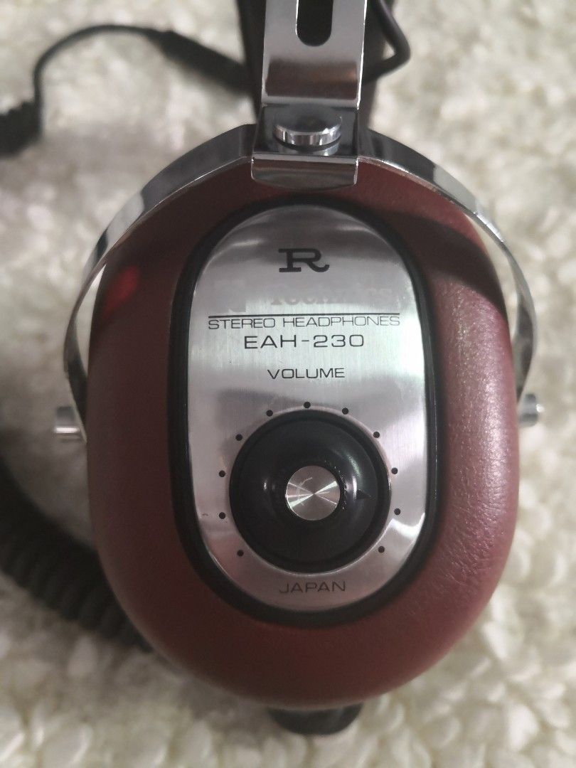 Vintage 1970 Technics Stereo Headphone EAH-230 Japan, Hobbies & Toys, Memorabilia & Collectibles ...