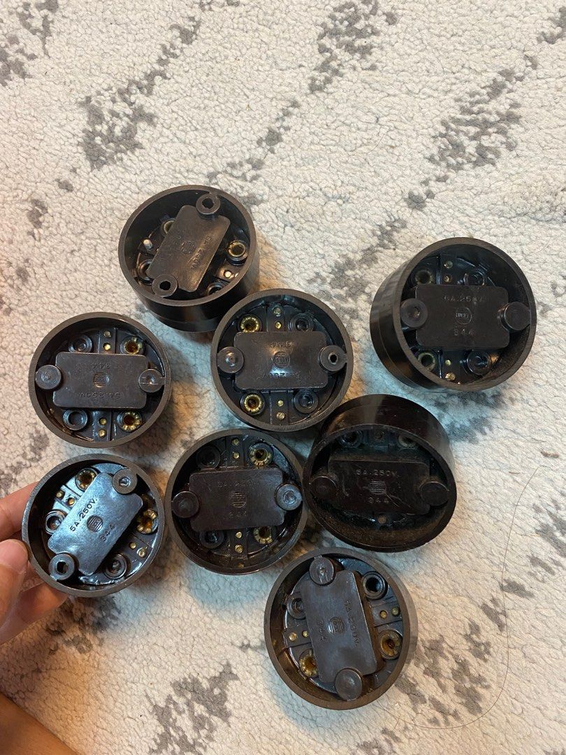 Vintage Bakelite switches, Furniture & Home Living, Lighting & Fans ...