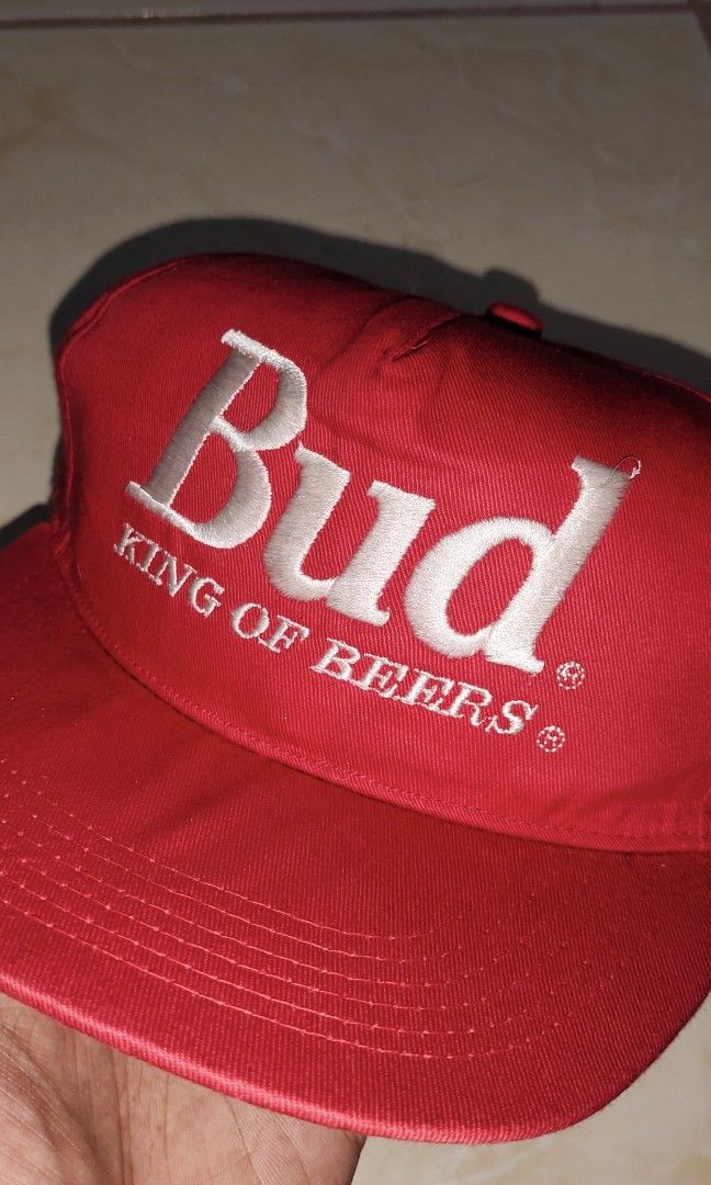 Vintage Bud Weiser Snapback, Men's Fashion, Watches & Accessories, Caps ...