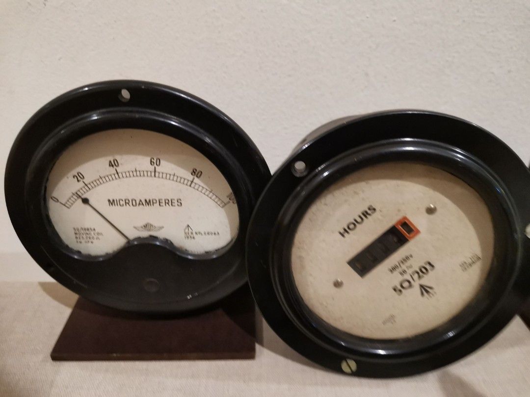 Vintage current meters, decibel meter x7, Hobbies & Toys, Memorabilia ...